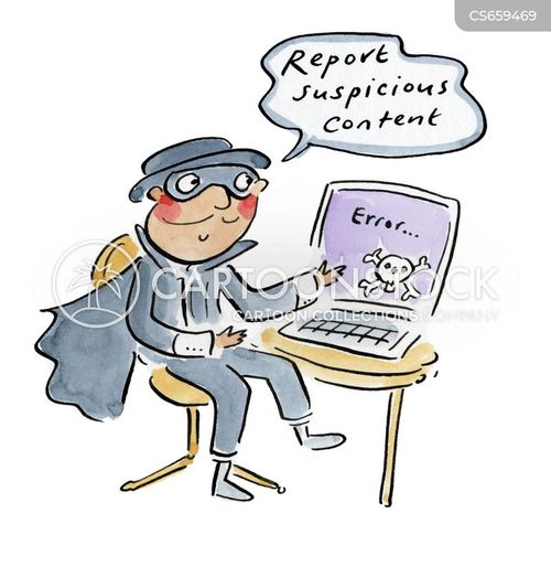 Suspicious Cartoons and Comics - funny pictures from CartoonStock