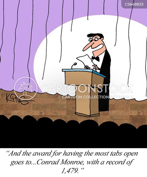 Tab Overload Cartoons and Comics - funny pictures from CartoonStock
