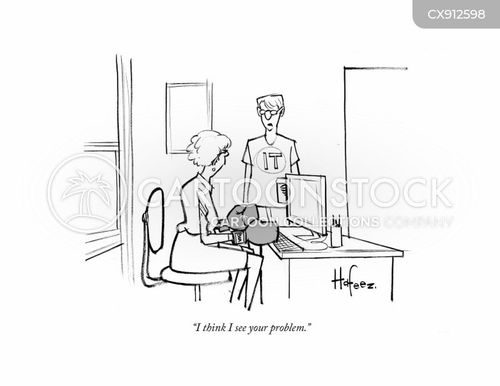 Computer Repair Cartoons and Comics - funny pictures from CartoonStock