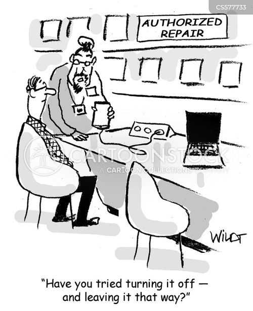 Remote Tech Support Cartoons and Comics - funny pictures from CartoonStock