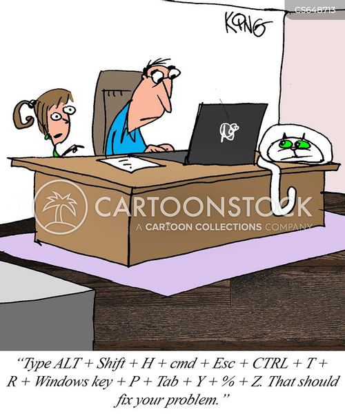 Office Tech Cartoons and Comics - funny pictures from CartoonStock