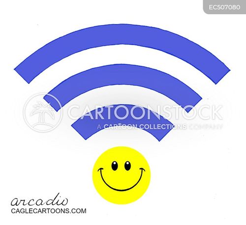 Wifi Toy Cartoons and Comics - funny pictures from CartoonStock