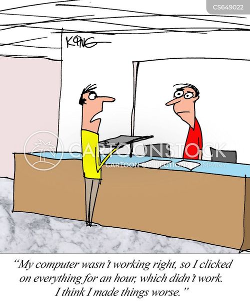 User Support Cartoons and Comics - funny pictures from CartoonStock