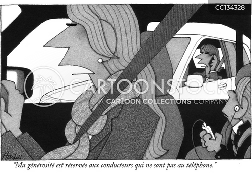 Dessins humoristique et caricaturés avec Permis De Conduire