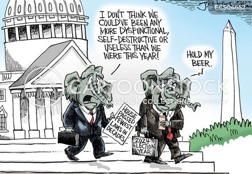Congress Dysfunction Cartoons and Comics - funny pictures from CartoonStock