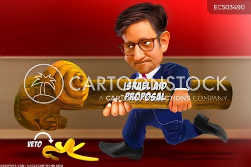 Speaker Mike Johnson Cartoons and Comics - funny pictures from CartoonStock