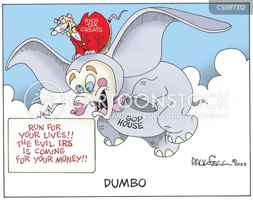 Dumbo Cartoons and Comics - funny pictures from CartoonStock