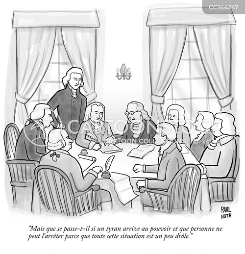 Dessins humoristique et caricaturés avec Participation Politique