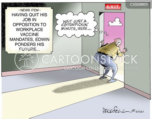Vaccine Mandate Cartoons and Comics - funny pictures from CartoonStock
