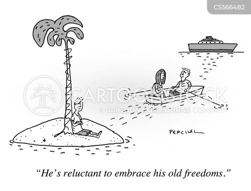 Embrace Of Freedom Cartoons and Comics - funny pictures from CartoonStock