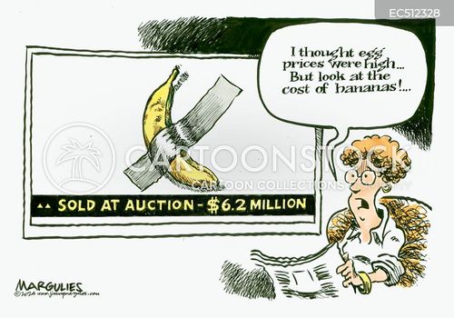 Expensive Banana Cartoons and Comics - funny pictures from CartoonStock