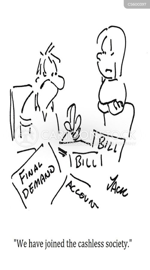 Final Demand Cartoons and Comics - funny pictures from CartoonStock