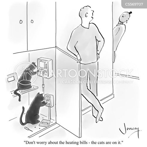 Heating Costs Cartoons and Comics - funny pictures from CartoonStock