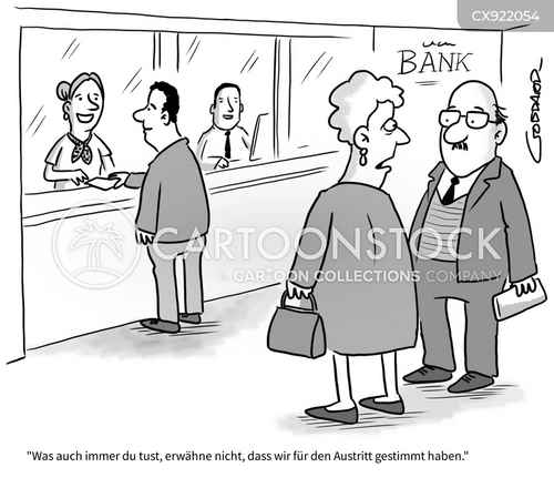 Cartoons und Karikaturen mit Nat West