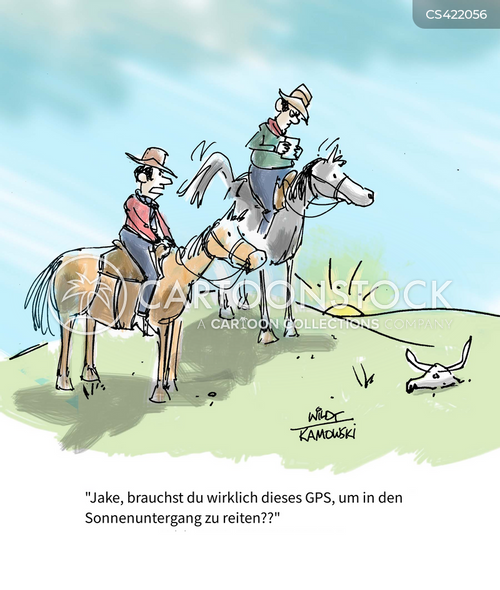 Cartoons und Karikaturen mit Cowboys-fan