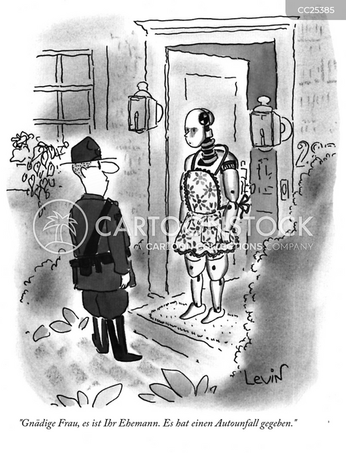 Cartoons und Karikaturen mit Informieren