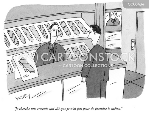 Dessins humoristique et caricaturés avec Cravate Affirmée