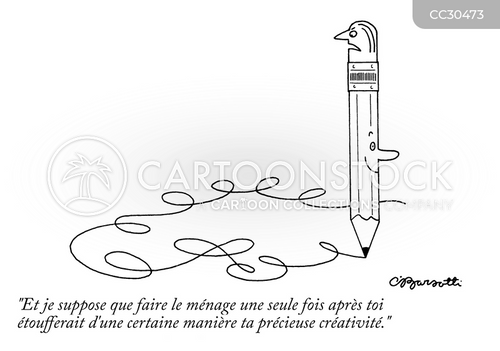 Dessins humoristique et caricaturés avec Crayons
