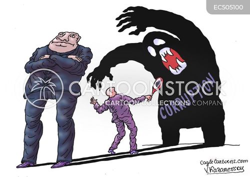 Crime And Corruption Cartoons and Comics - funny pictures from CartoonStock