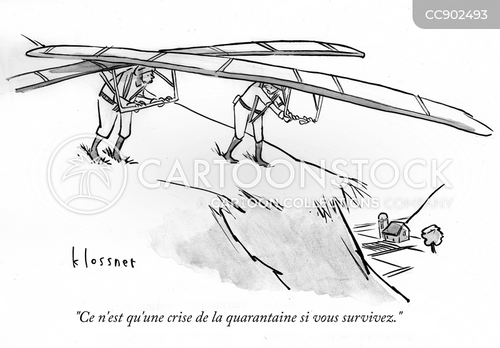 Dessins humoristique et caricaturés avec Parapente