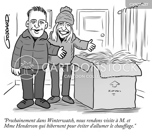 Dessins humoristique et caricaturés avec Factures De Chauffage