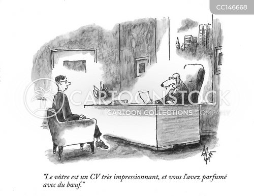 Dessins humoristique et caricaturés avec Les Intervieweurs