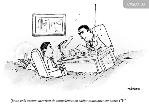 Dessins humoristique et caricaturés avec Parcours Professionnel