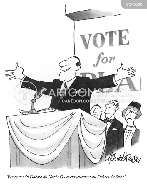 Dessins humoristique et caricaturés avec Bulletin De Vote