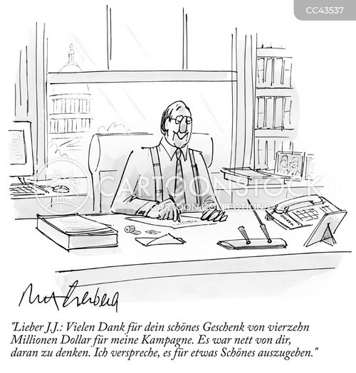 Cartoons und Karikaturen mit Super Pacs