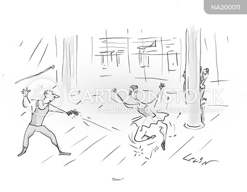 Dessins humoristique et caricaturés avec Récitals De Ballet