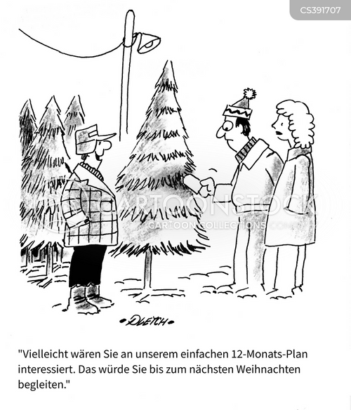 Cartoons und Karikaturen mit Ratenzahlungsplan