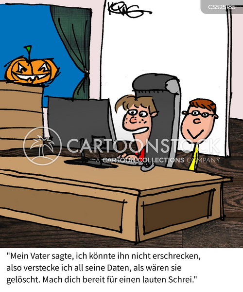 Cartoons und Karikaturen mit Fehlende Datei