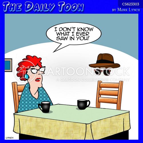 Ghostly Presence Cartoons and Comics - funny pictures from CartoonStock