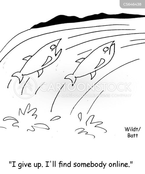 Find Somebody Online Cartoons and Comics - funny pictures from CartoonStock