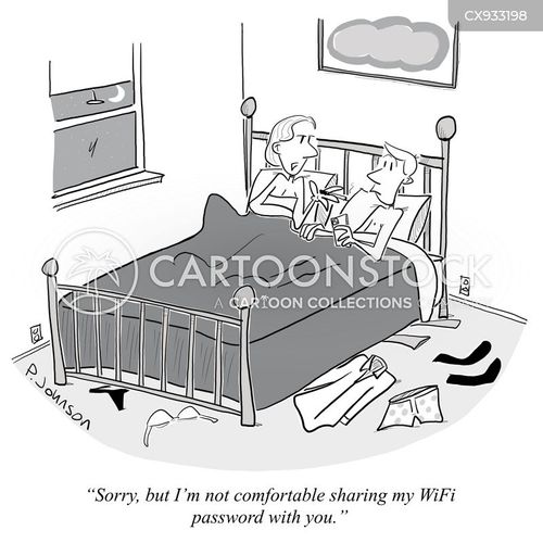 Password Refusal Cartoons and Comics - funny pictures from CartoonStock