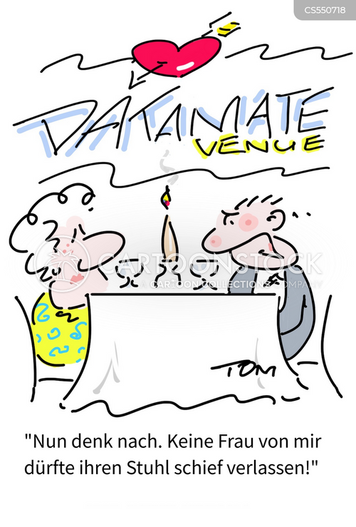 Cartoons und Karikaturen mit Dating-rollen