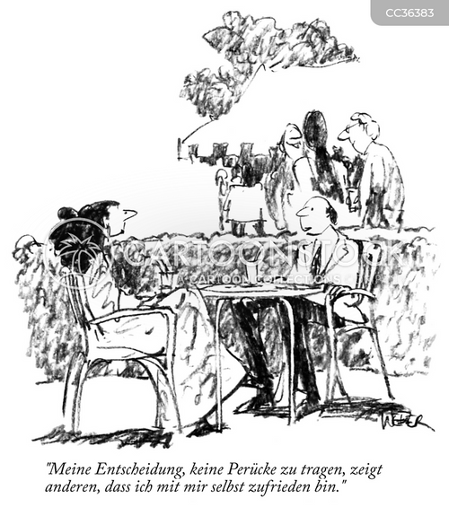 Cartoons und Karikaturen mit Wohl In Seiner Haut