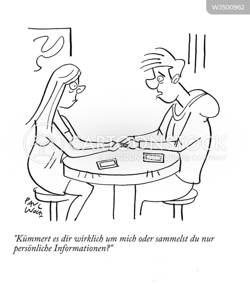 Cartoons und Karikaturen mit Social Engineering