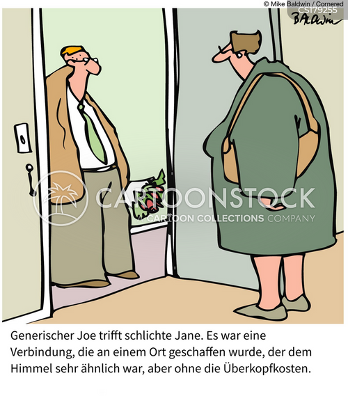 Cartoons und Karikaturen mit Schlichte Jane