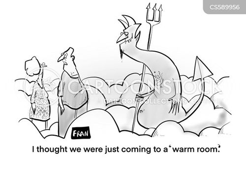 Eternity In Hell Cartoons and Comics - funny pictures from CartoonStock