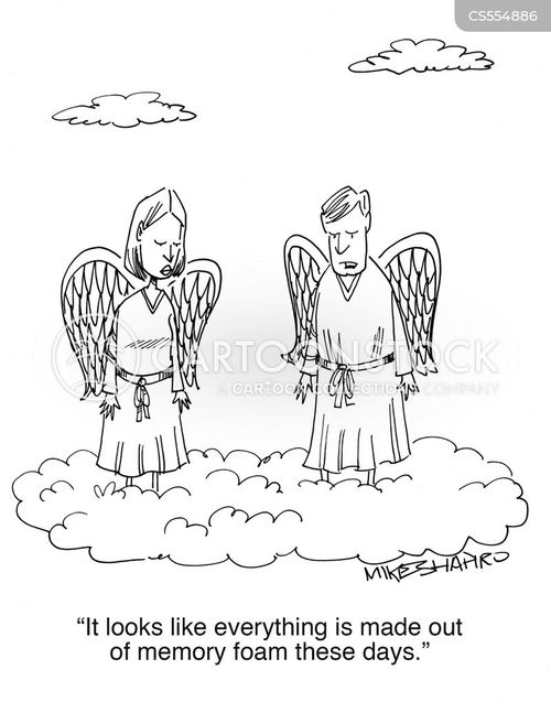 Memory Foam Cartoons and Comics - funny pictures from CartoonStock