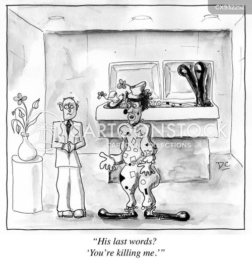 Eulogy Quip Cartoons and Comics - funny pictures from CartoonStock