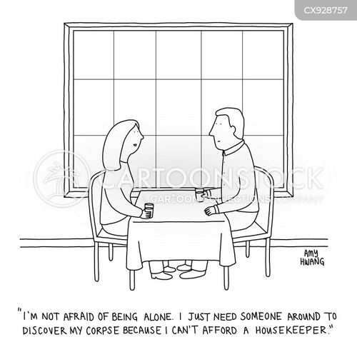 Living Alone Cartoons and Comics - funny pictures from CartoonStock