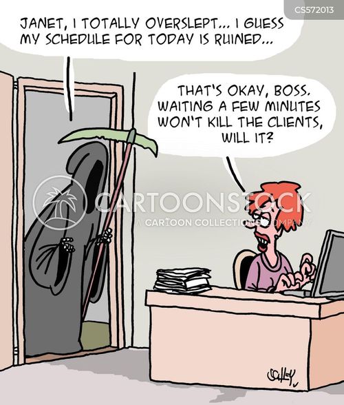 Business Schedule Cartoons and Comics - funny pictures from CartoonStock