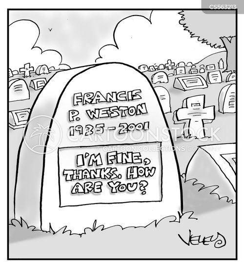 Gravestone Engravings Cartoons and Comics - funny pictures from ...
