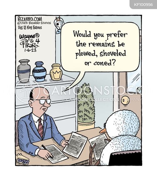 Funeral Plan Cartoons and Comics - funny pictures from CartoonStock