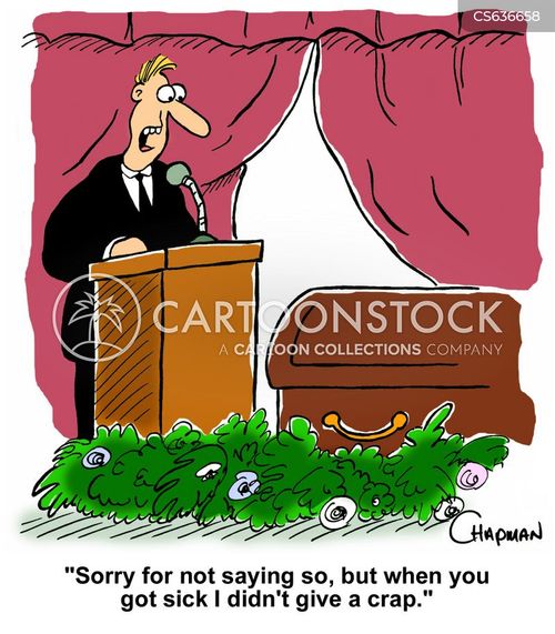 Eulogy Cartoons and Comics - funny pictures from CartoonStock