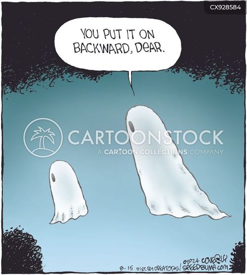 Spectral Mix-up Cartoons and Comics - funny pictures from CartoonStock