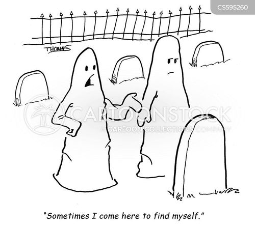 Ghostly Apparition Cartoons and Comics - funny pictures from CartoonStock