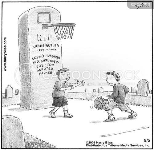 Basketball Hoop Cartoons and Comics - funny pictures from CartoonStock